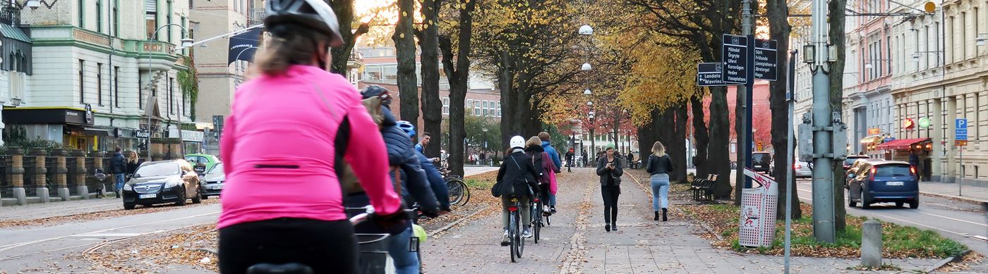 Vad är Pilotområde cykel? - Göteborgs Stad