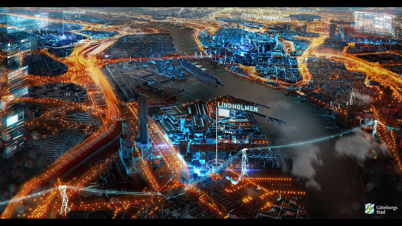 Virtuella Göteborg - stadens digitala tvilling - Göteborgs Stad