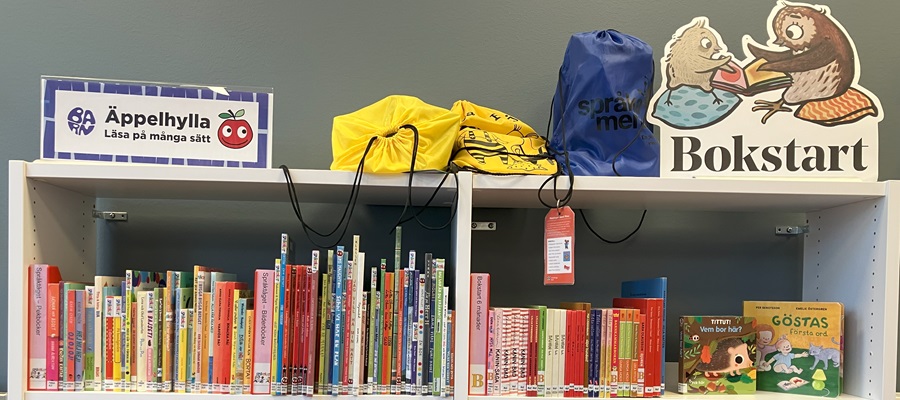 Äppelhylla - Hjällbo bibliotek - Göteborgs Stad